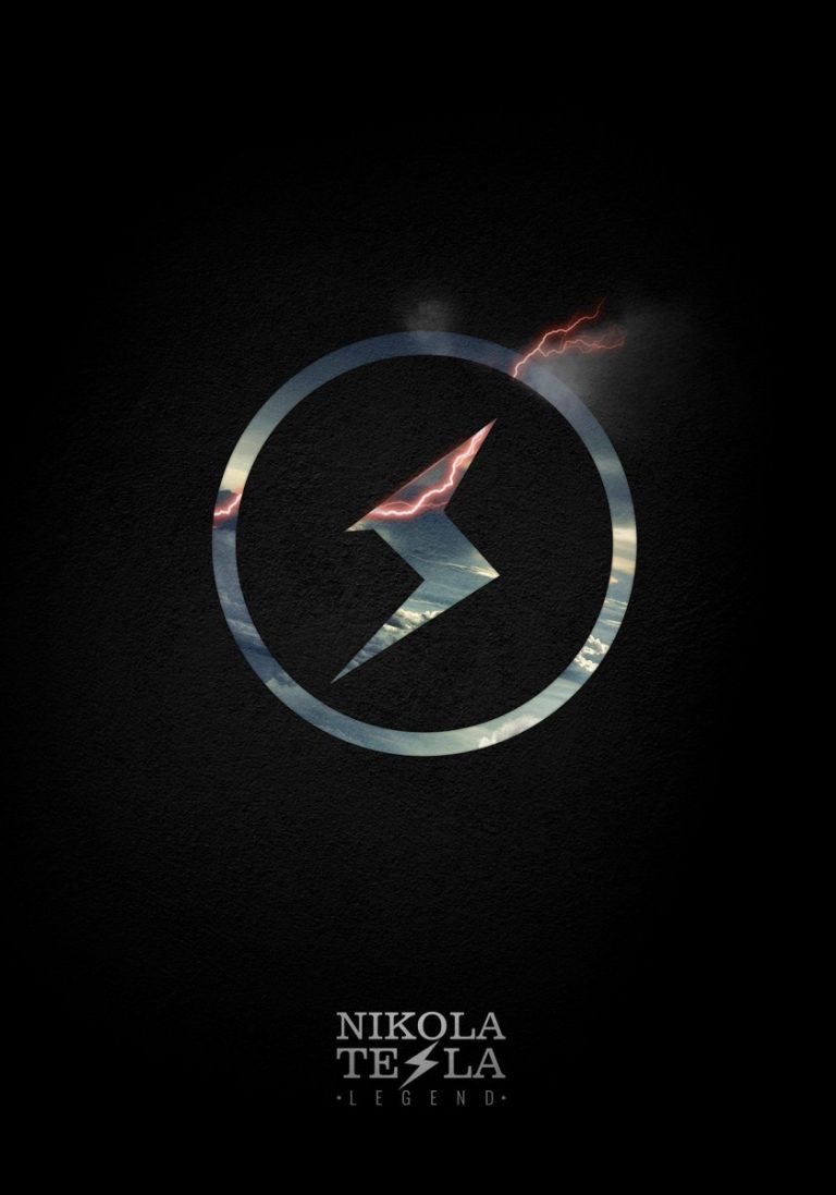 Poster Tesla Thunderstorm - Nikola Tesla Legend Store