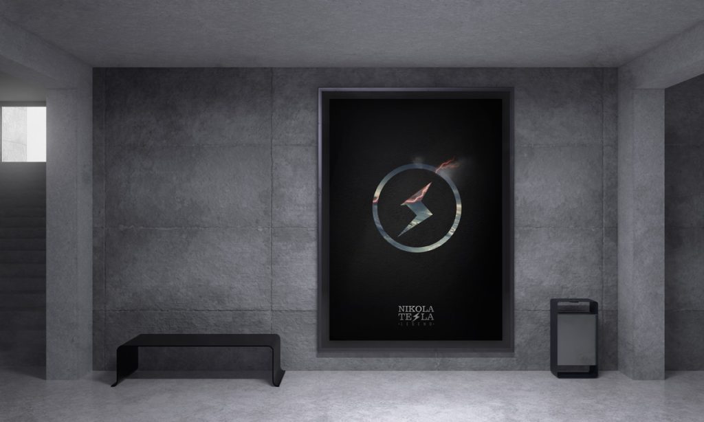 Poster Tesla Thunderstorm - Nikola Tesla Legend Store