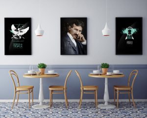 Poster BrainStorm - Nikola Tesla Legend Store