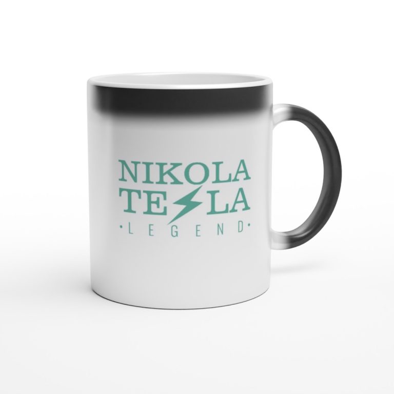 Premium Magic Mug Nikola Tesla Legend - Nikola Tesla Legend Store