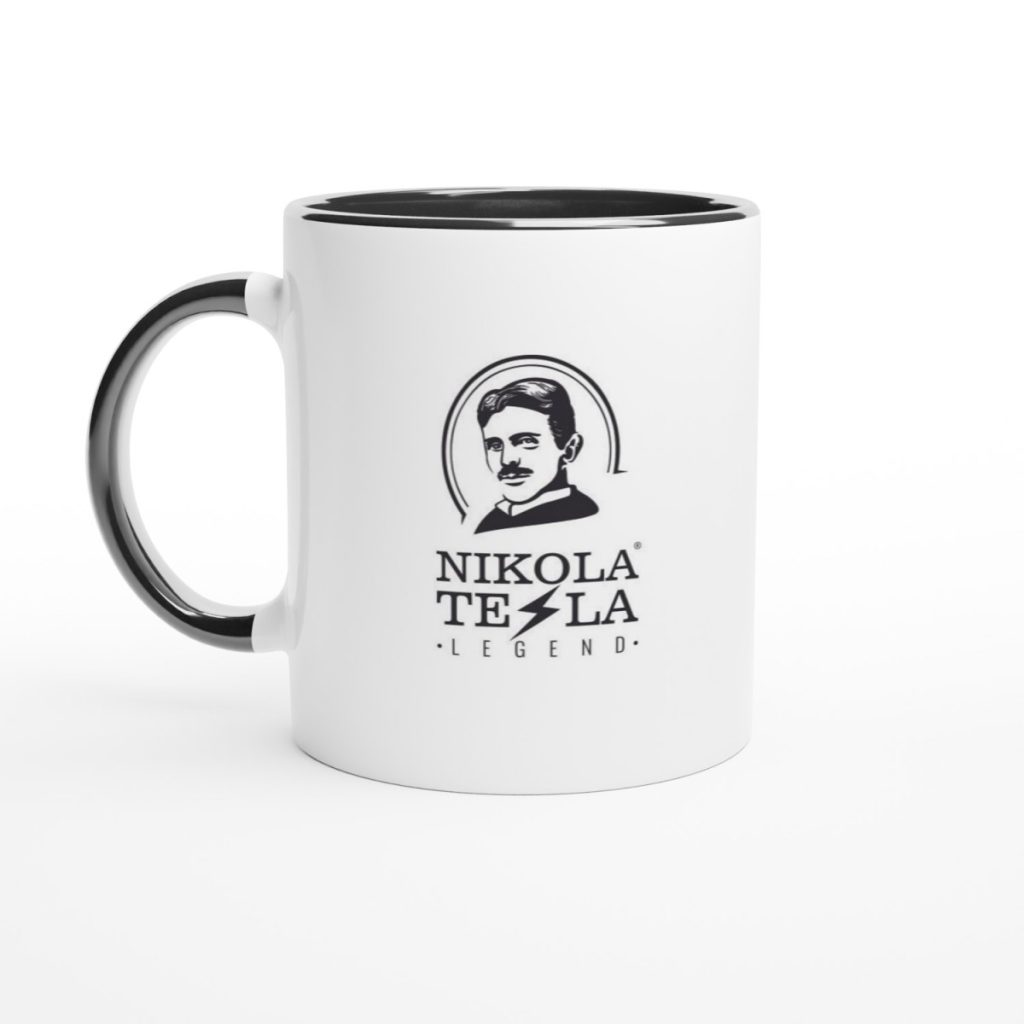 Premium Mug Nikola Tesla Legend Logo - Nikola Tesla Legend Store