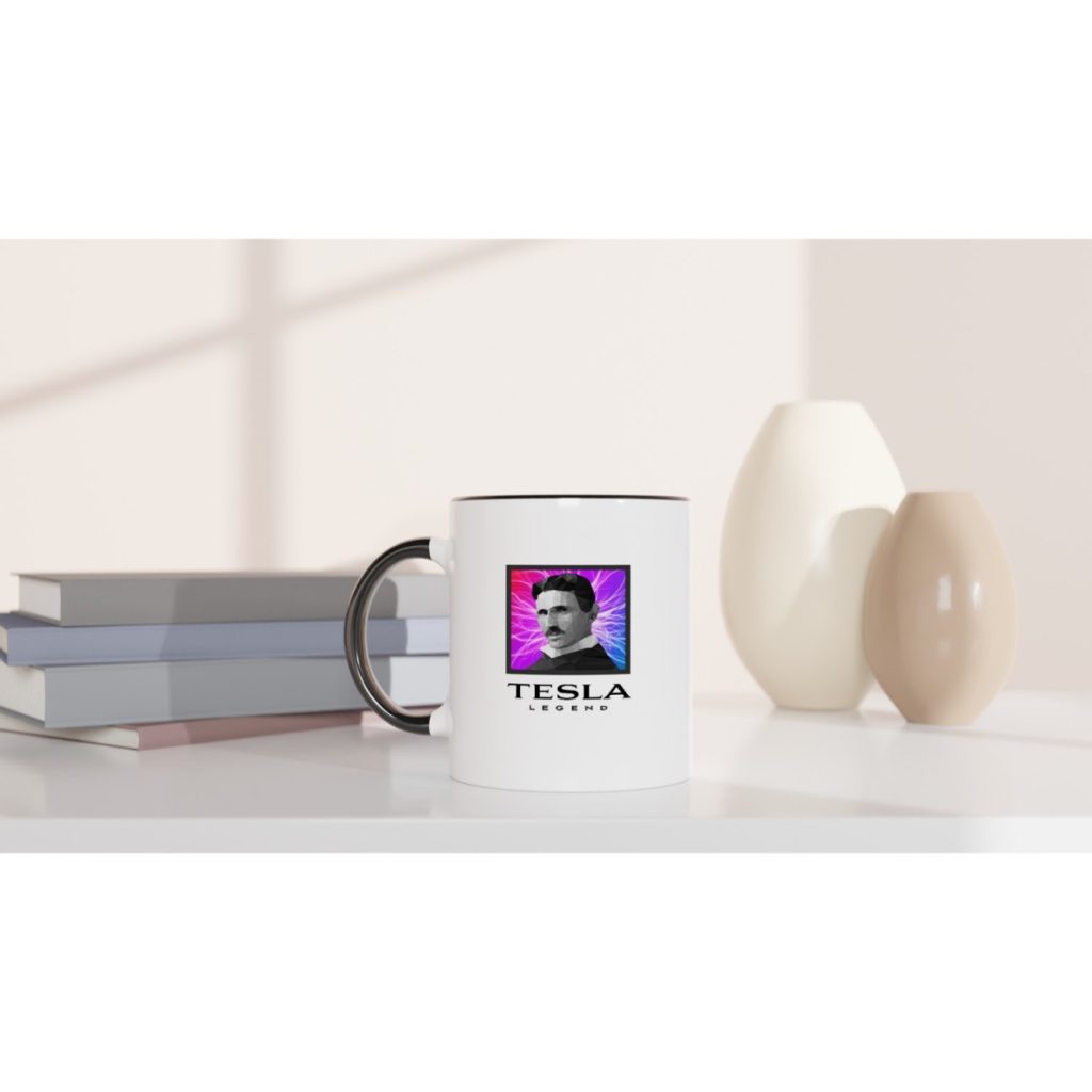 Premium Mug Tesla Legend - Nikola Tesla Legend Store